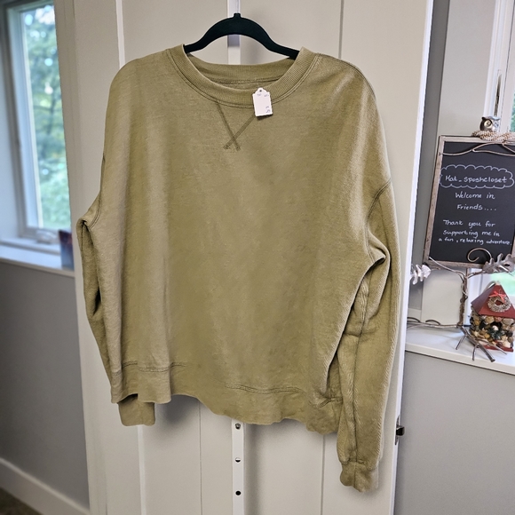 SO | Tops | So Army Green Sweatshirt Size Xxl | Poshmark